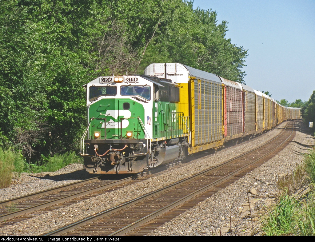 BNSF 8196, BNSF's St.Croix Sub.